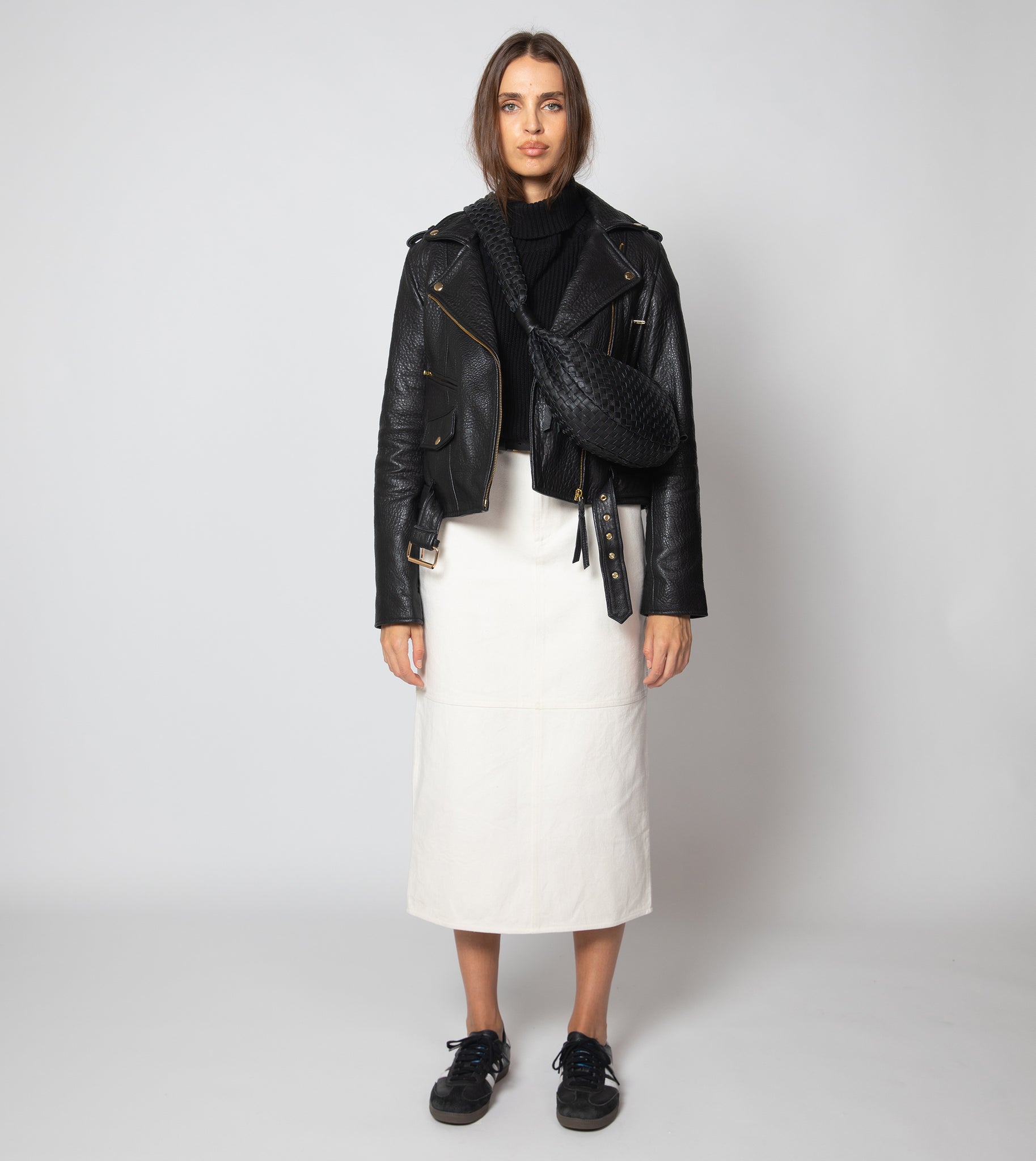Shop the Asher Leather Jacket | Cleobella's Perfect Leather Jacket